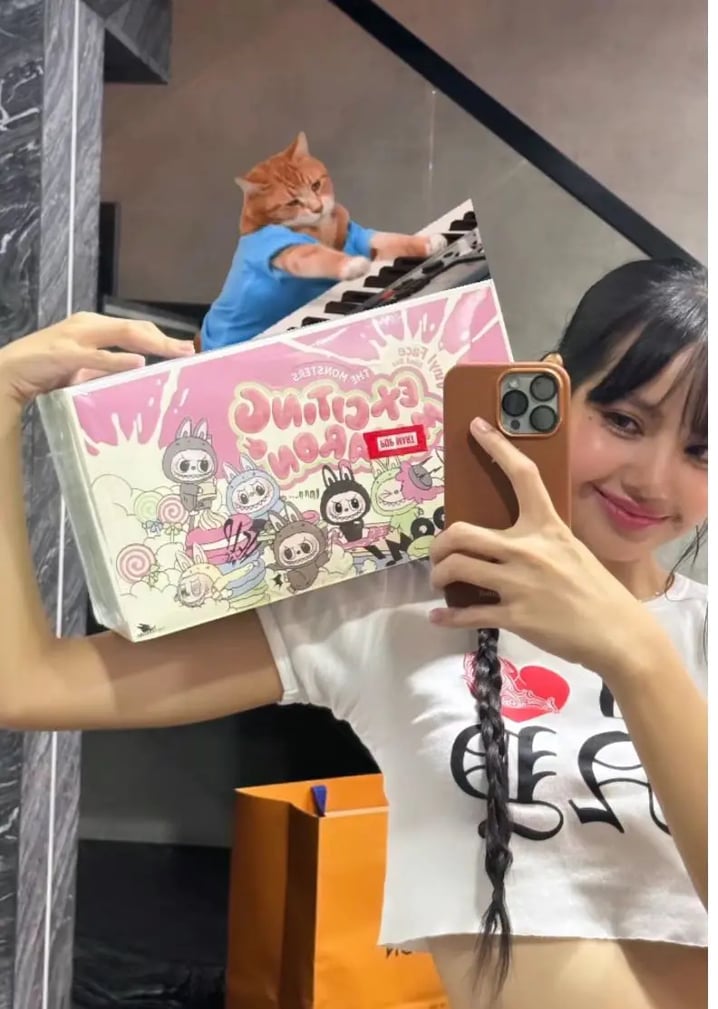 Lisa和Rosé合體大跳《Rockstar》還一起開箱最愛新寵LABUBU