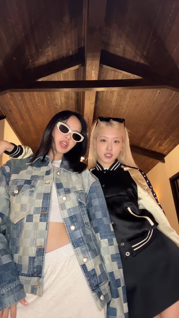 Lisa和Rosé合體大跳《Rockstar》還一起開箱最愛新寵LABUBU