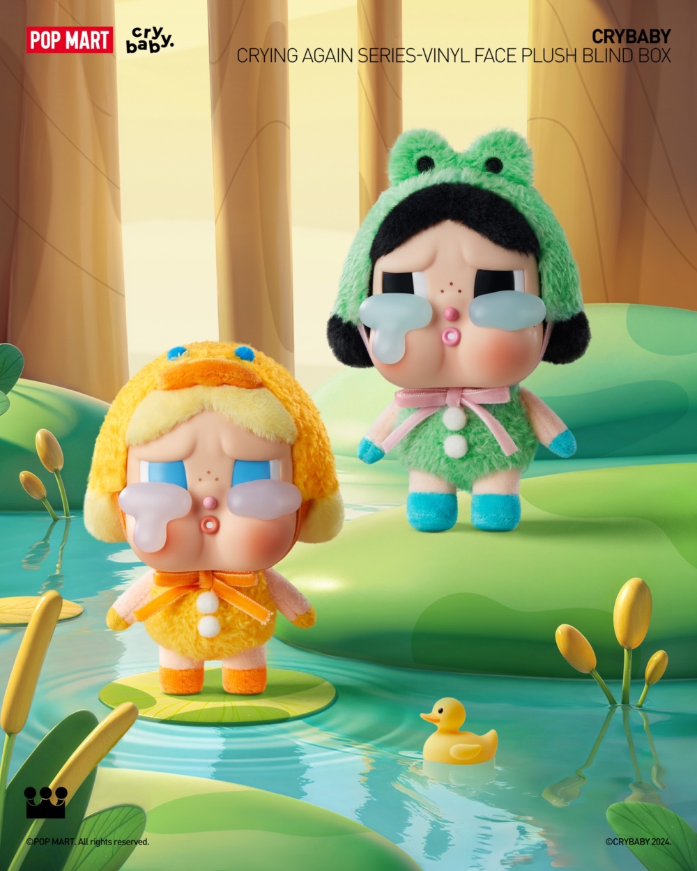POP MART熱門泰國IP「Crybaby」成Lisa新寵：與現代人的豐富情感共鳴，提醒我們哭泣是可以的！